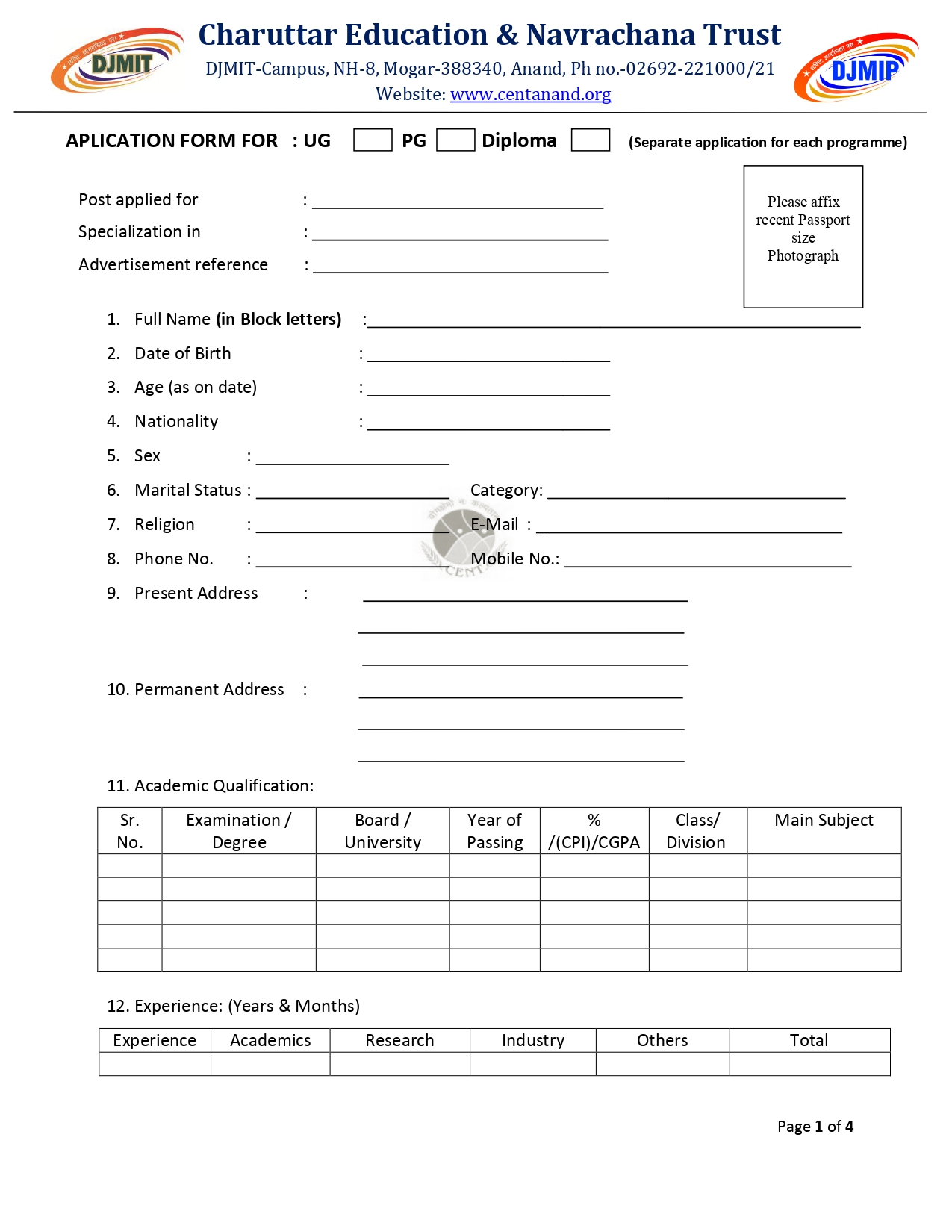 Dr.Jivraj Mehta Institute of Polytechnic